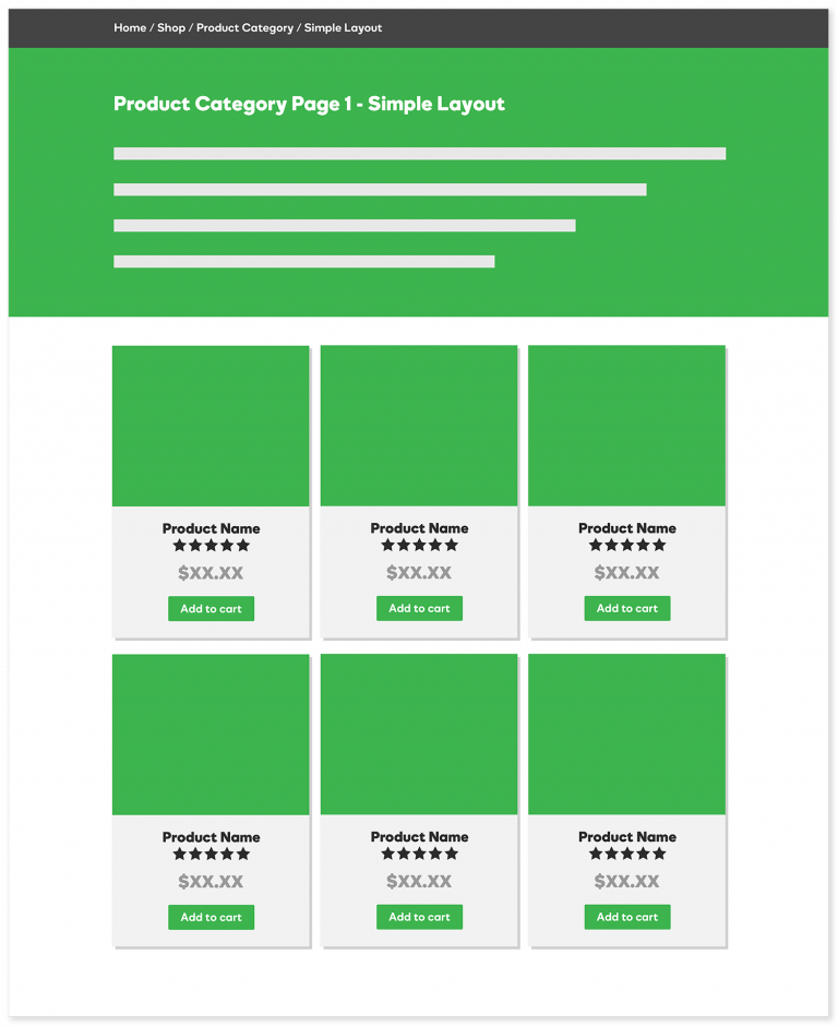 Shop – Simple Layout – WDS Theme Demo