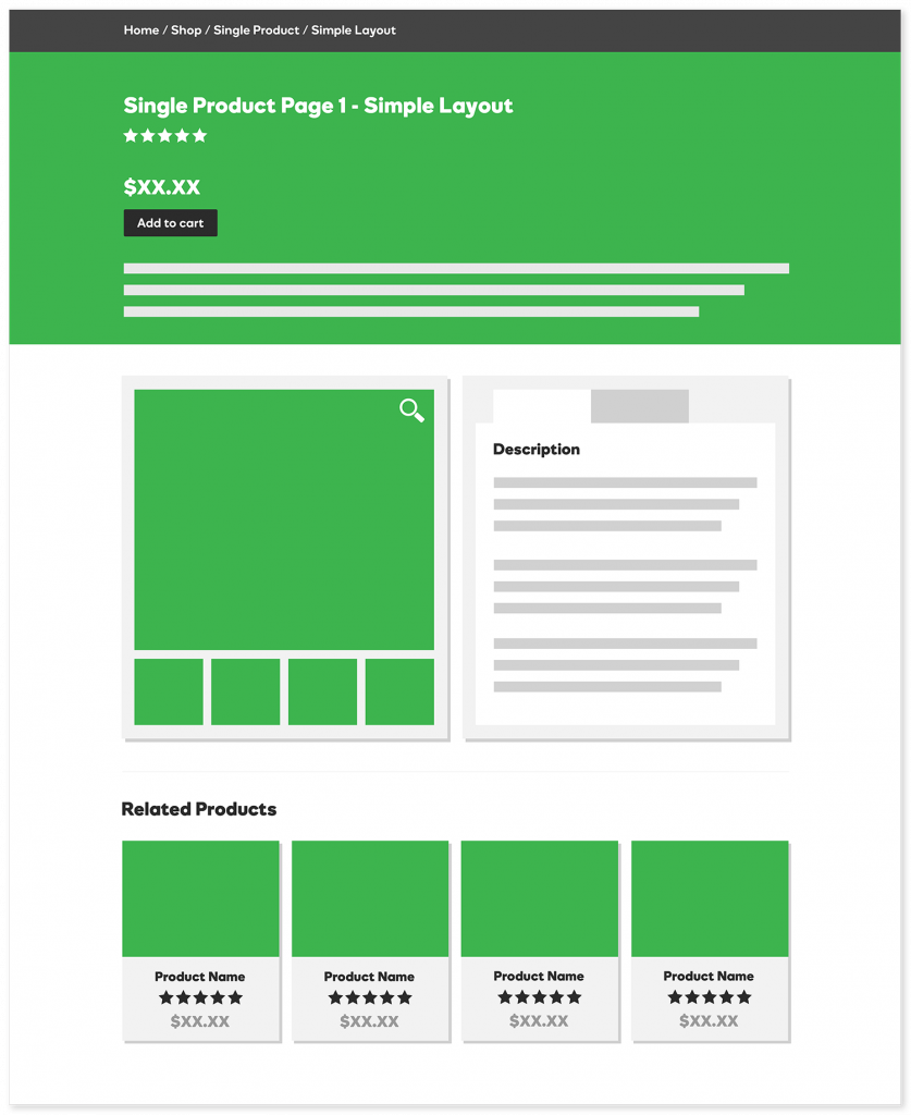 Shop – Simple Layout – WDS Theme Demo